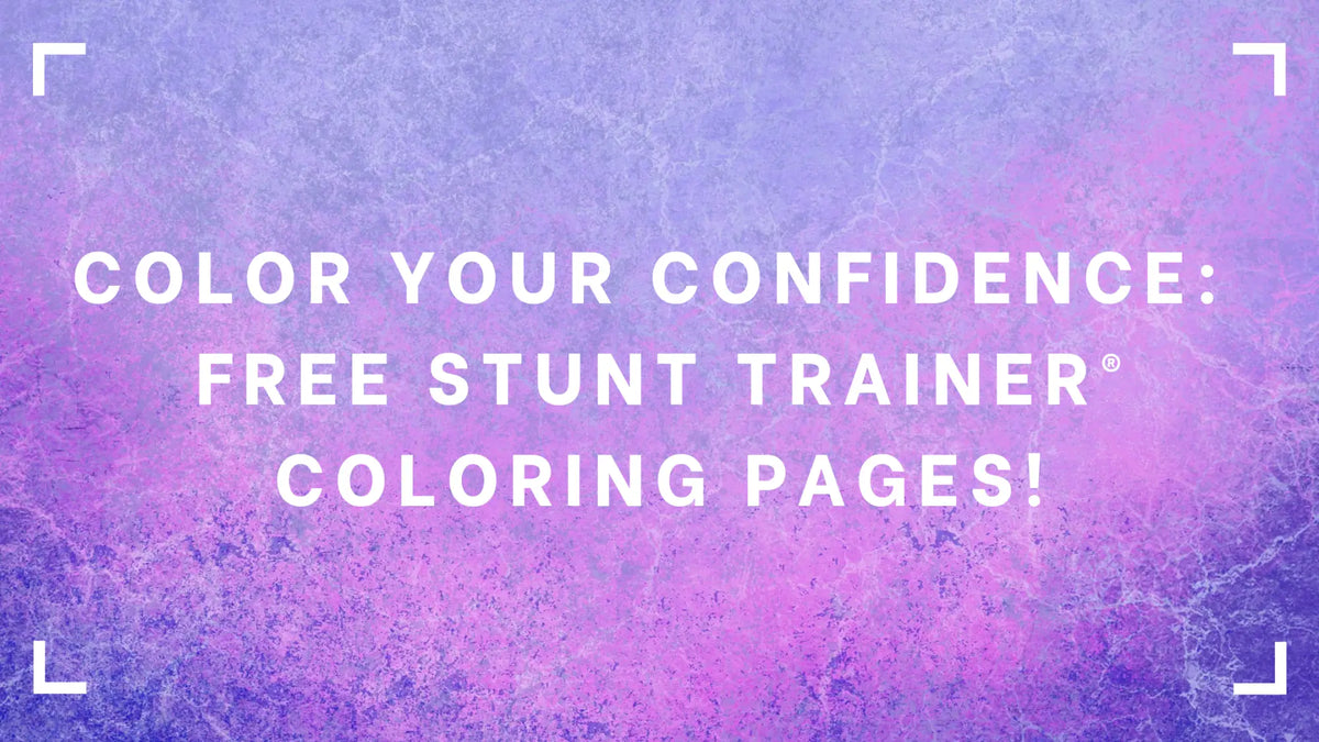 Color Your Confidence: Free Stunt Trainer® Coloring Pages! | Stunt Trainer®️