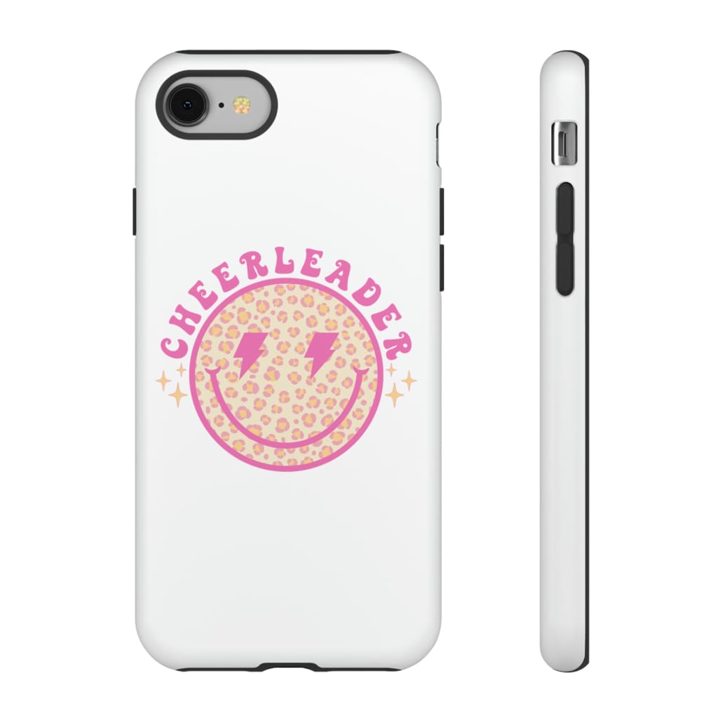 Smiley Cheerleader IPhone Cases Cheerleading Flyer Stunt | Stunt Trainer®️