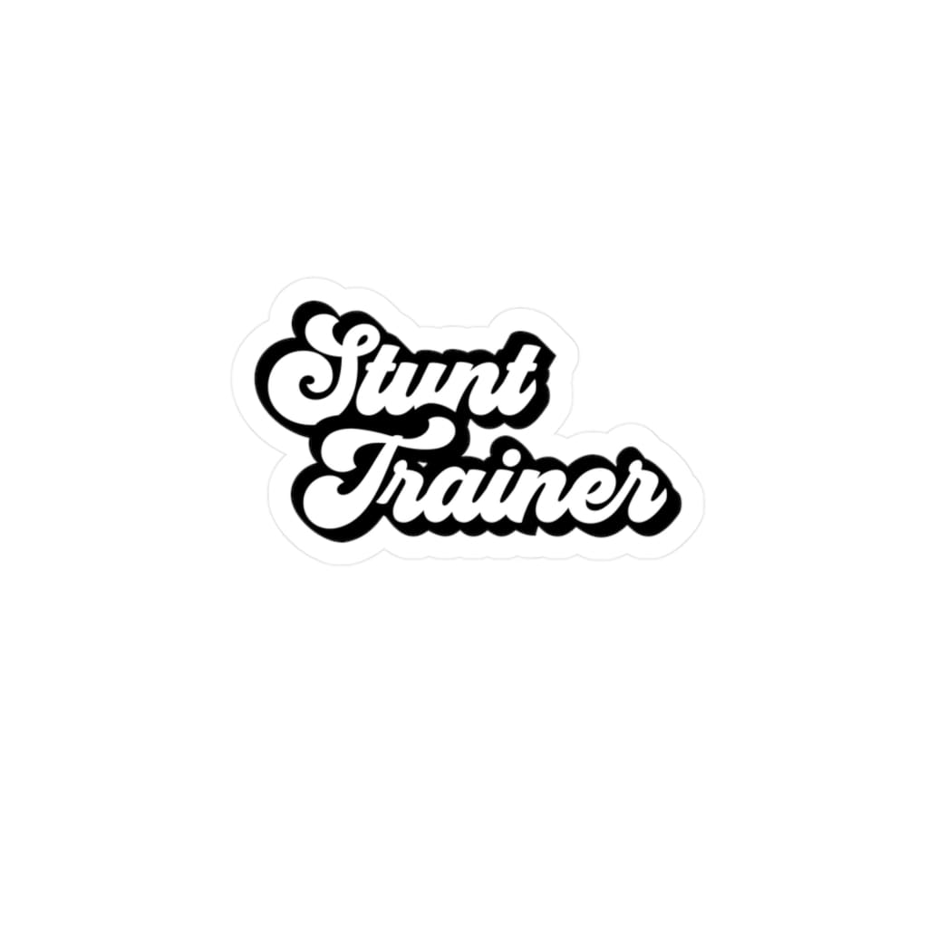 Stunt Trainer Sticker Cheerleading Flyer Stunt Training | Stunt Trainer®️